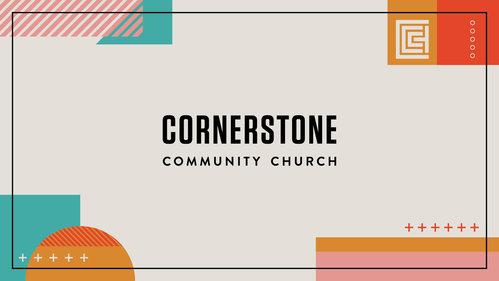 VISION SUNDAY 2024 | Cornerstone Community Church